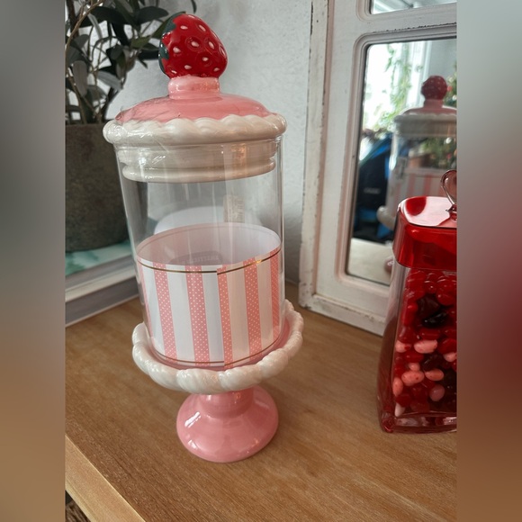 Sheffield Home | Kitchen | Viral Strawberry Candy Jar Canister Tiktok ...